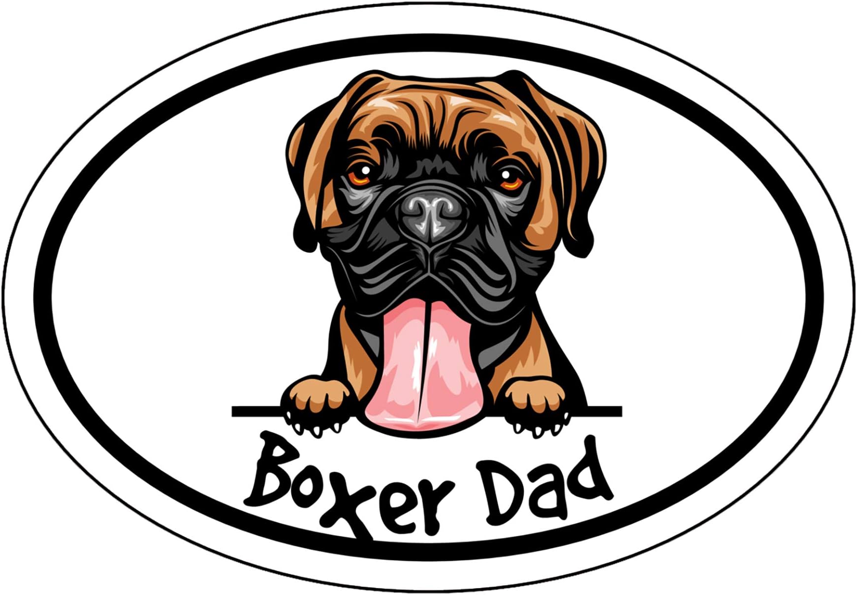 Amazon.com: CCI Creative Concept Ideas Boxer Life Decal Vinyl Sticker ...