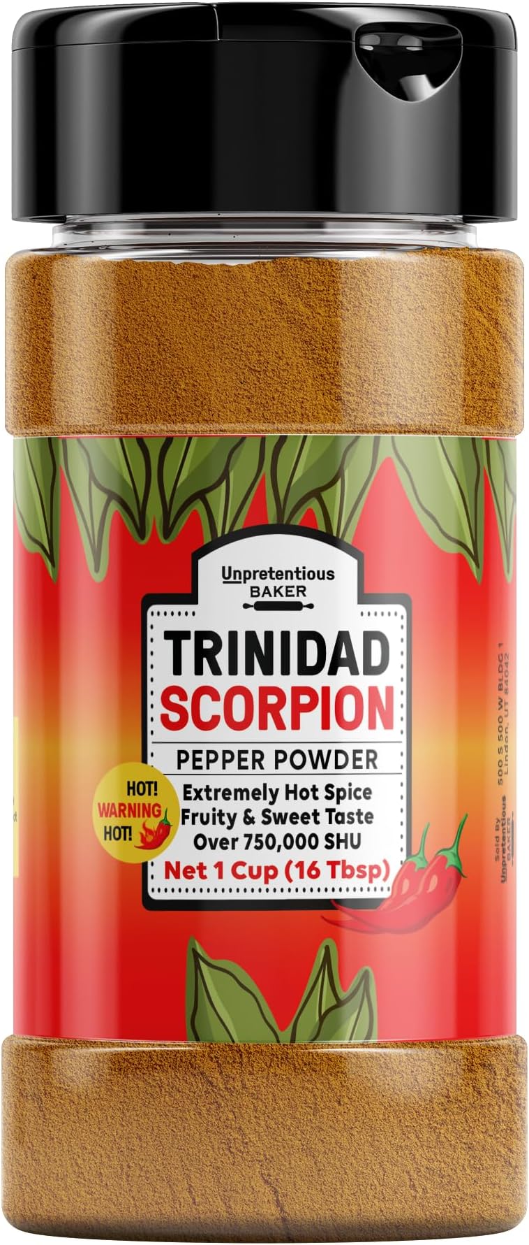 Amazon.com : Alamo Peppers Trinidad Moruga Scorpion Powder 1 Pound (lb ...