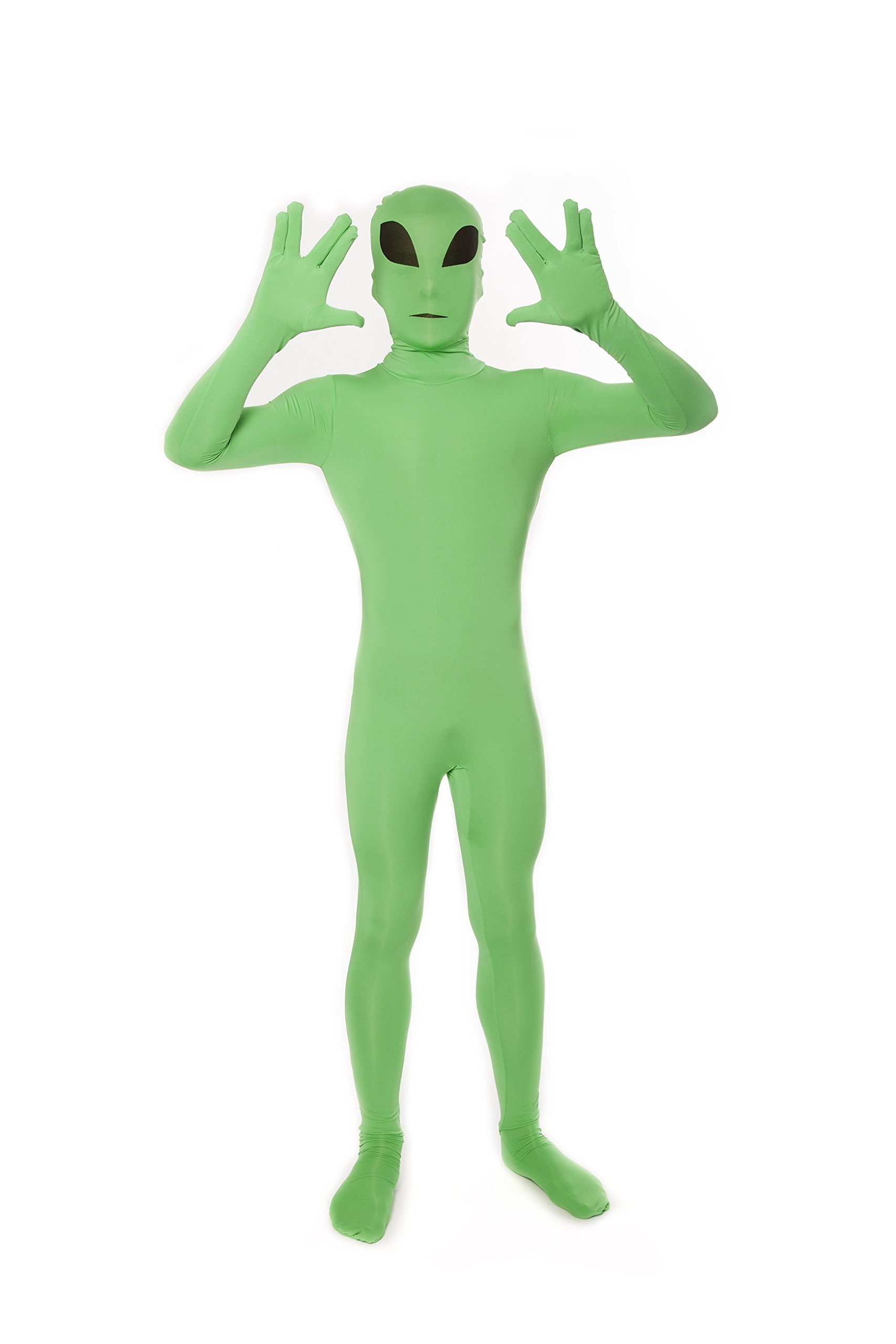 Buy Morphsuits Alien Costume Kids Green Alien Bodysuit Fancy Dress ...