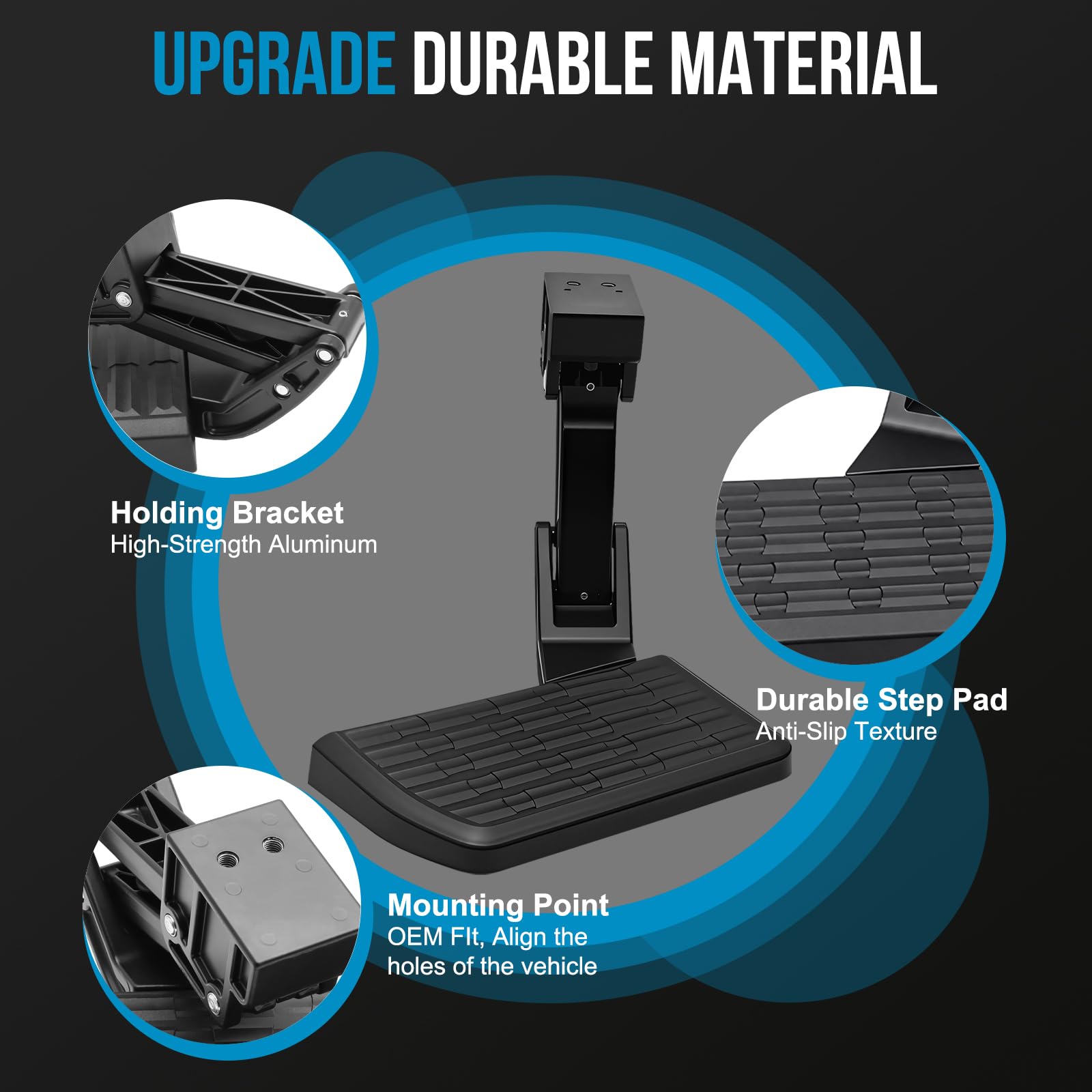 Snapklik.com : Keriolee Retractable Rear Bed Step For 2009-2018 Ram ...