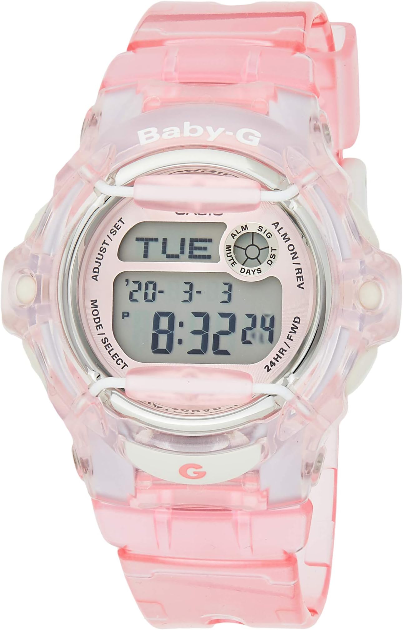 Casio Women's BG169R-4 Baby-G Pink Whale Digital Sport Watch : Casio ...