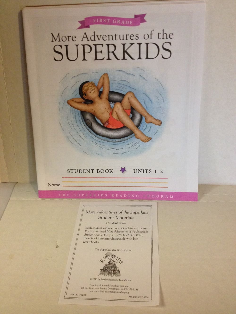 MORE ADVENTURES OF THE SUPERKIDS STUDENT BOOK FIRST GRADE 5 BOOK PACK ...
