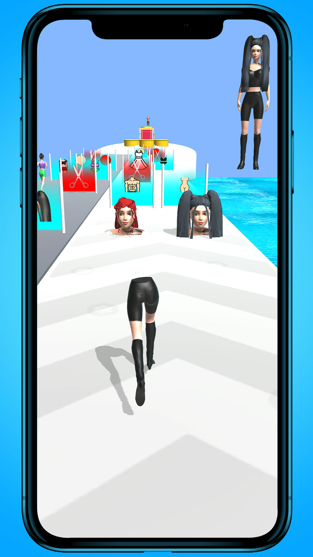 Build A Fashion Queen Dress Up Game: Build Queen Catwalk Fashion ...