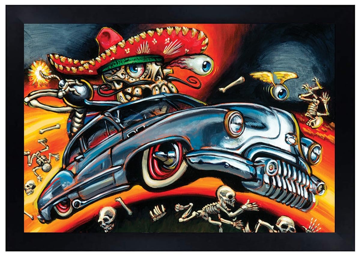 Amazon.com: Calavara Custom by Big Toe Lowbrow Art Pop Surrealism Hot ...