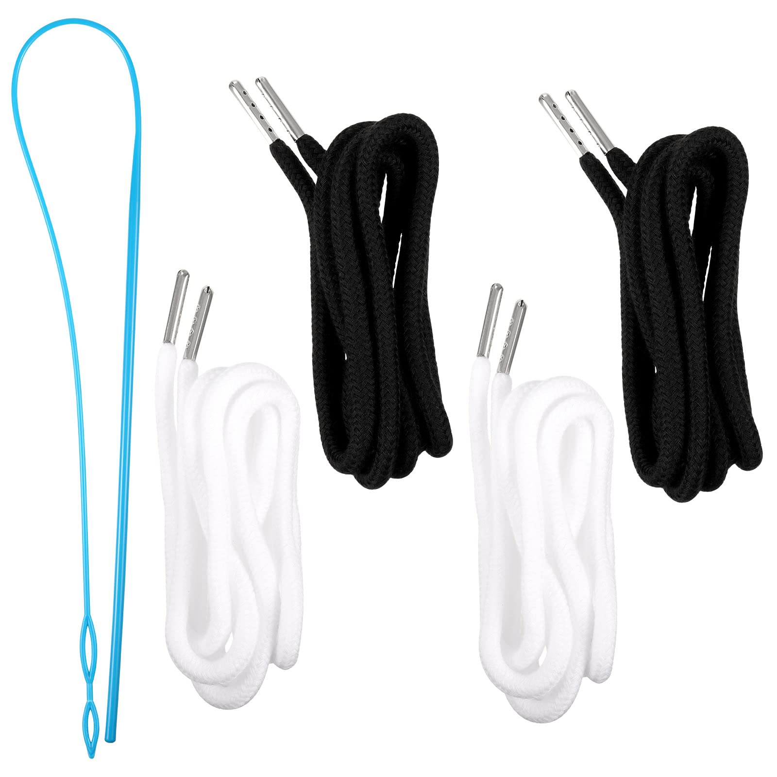 Replacement Drawstring Cord with Threader 4 Pcs Universal Drawstring ...