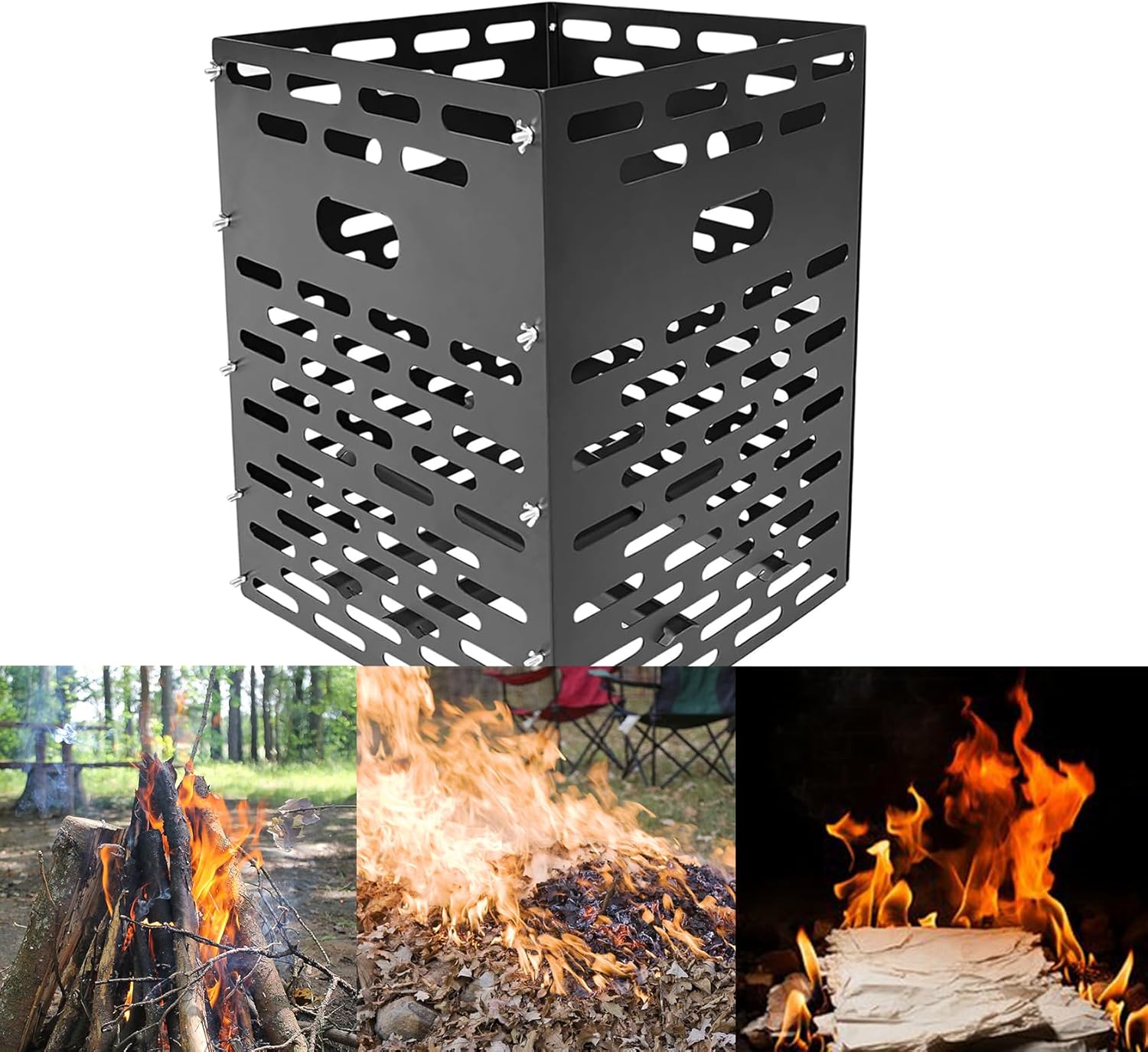 Burn Barrel Burn Drum Garden Waste Incinerator Ultra Thick 25 Inch Yard ...