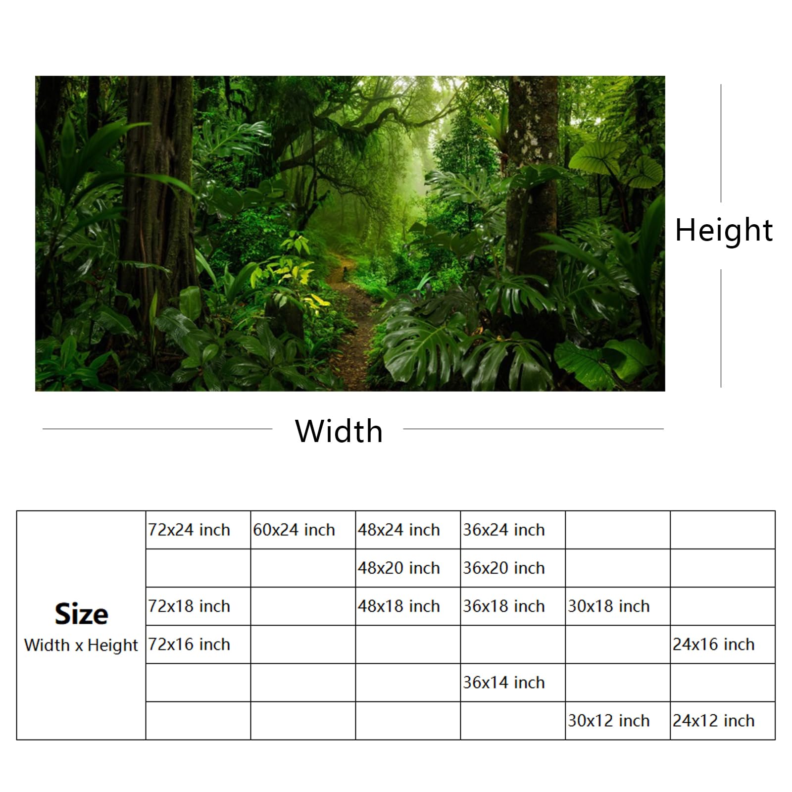 Snapklik.com : Reptile Terrarium Background 72x16 Inch Reptile Tank ...