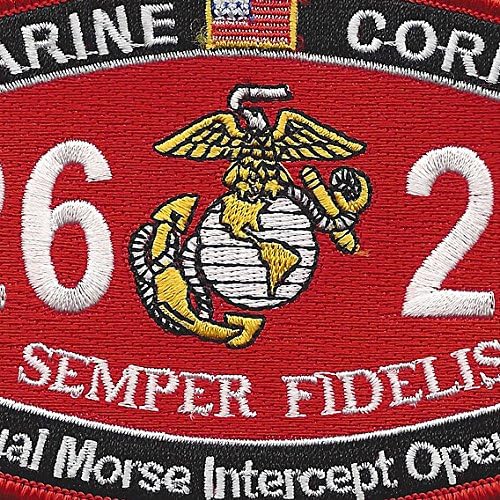 Amazon.com: Marine MOS 2621 Manual Morse Intercept Operator Patch ...