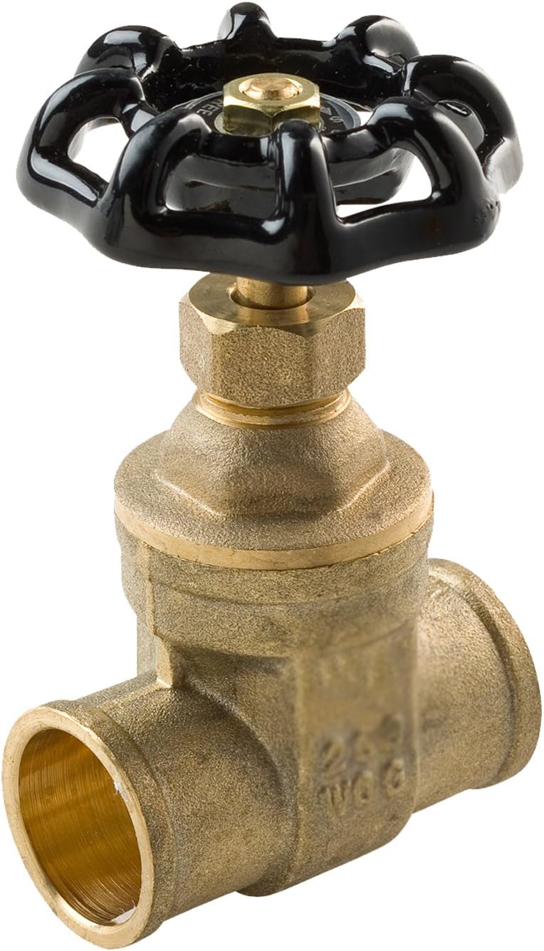 Amazon.com: GASHER 1PCS Brass industrial Gate Valve, DN40 1-1/2" NPT ...