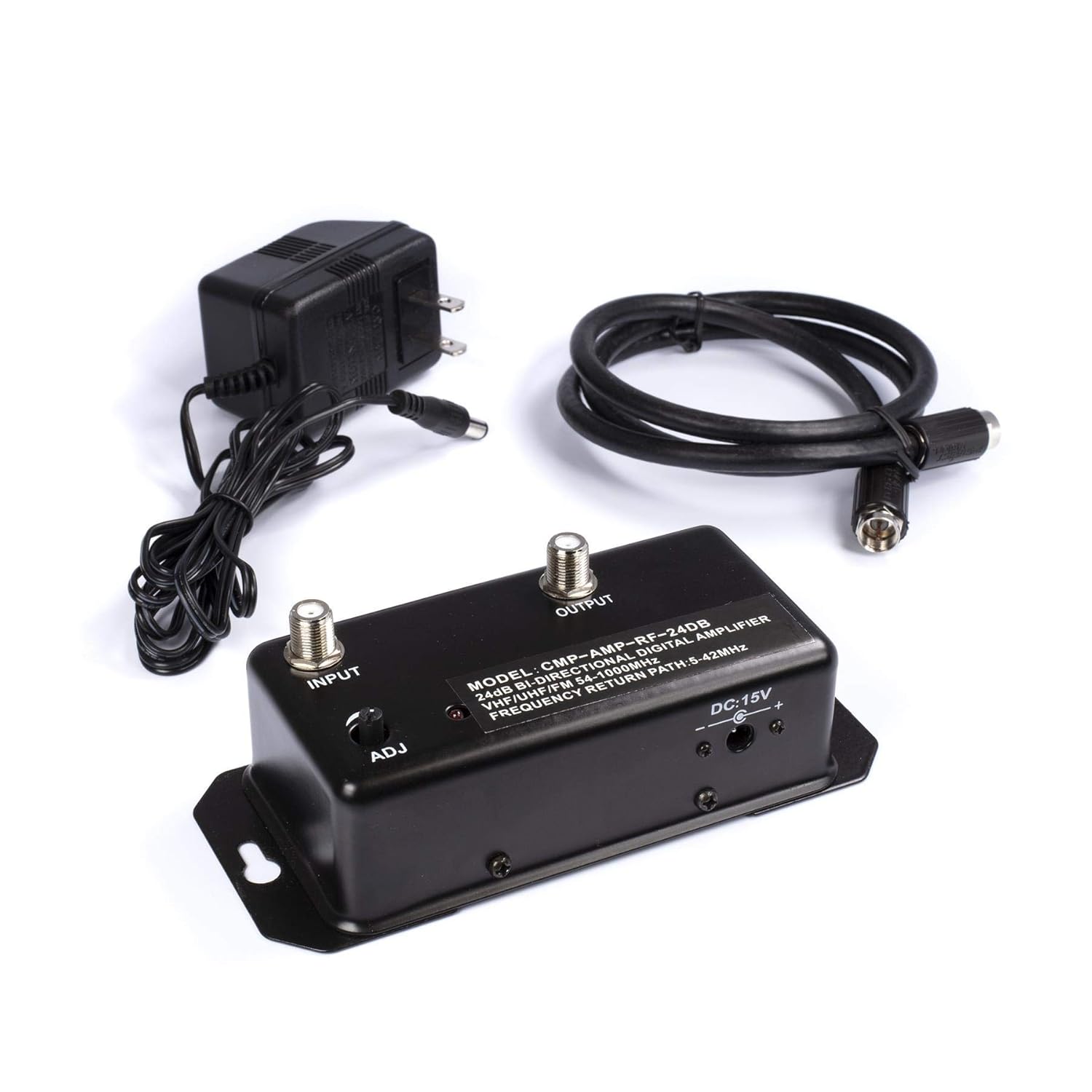 Amazon.com: 24db Distribution Amplifier - Digital TV Antenna Booster ...