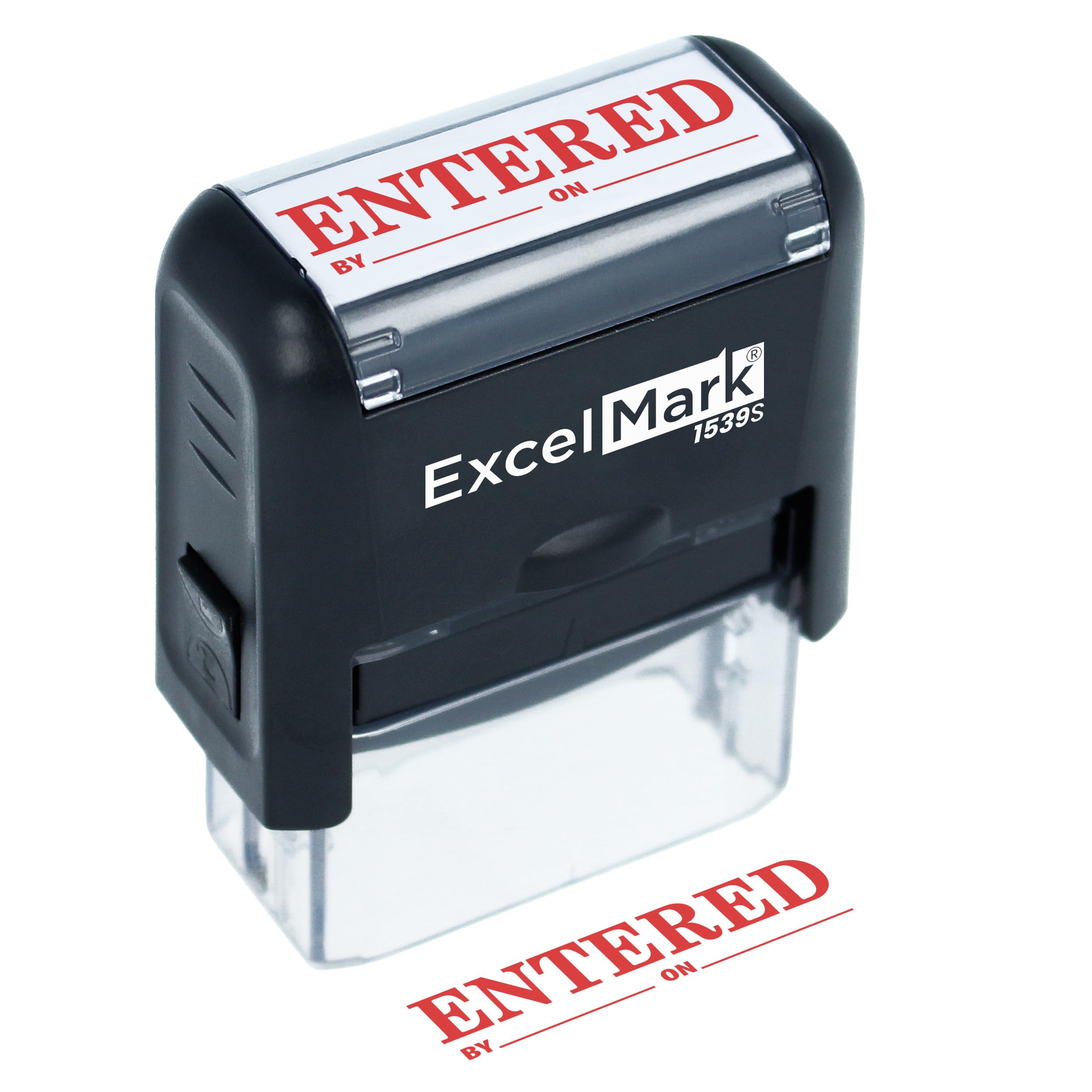 Amazon.com : ExcelMark Entered On Stamp : Office Products