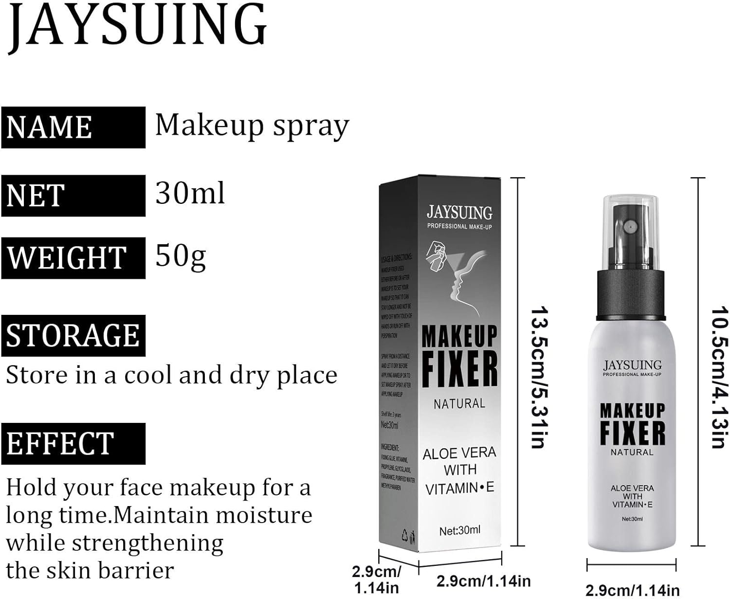 Buy Makeup Setting Spray Long Lasting Face Spray Setting Spray With ...