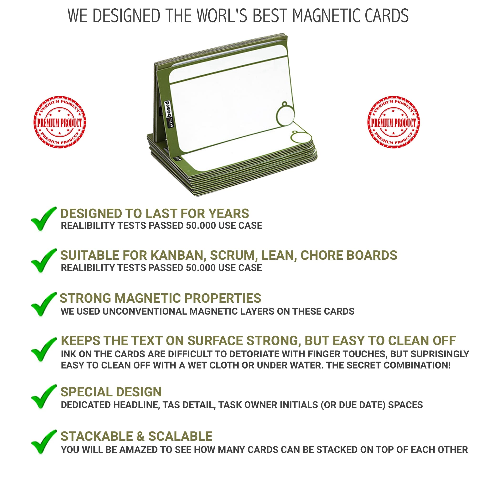 Snapklik.com : Kanban Board And Scrum Board Cards For Agile Boards ...