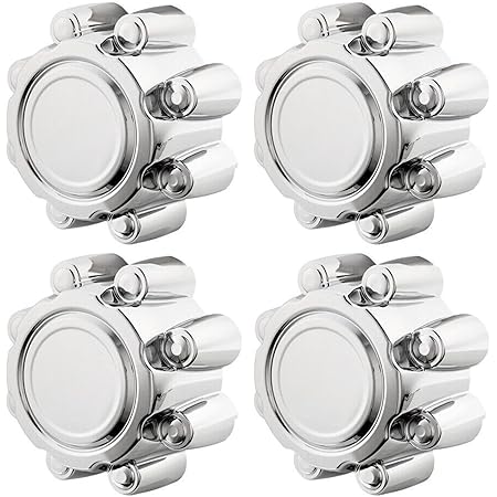 Amazon.com: Parts-Diyer 4pcs 18'' Chrome Wheel Hub Caps Center ...