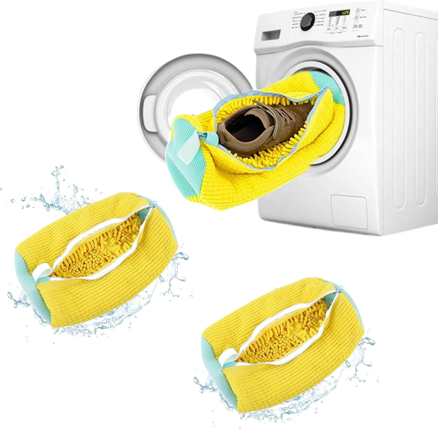 Amazon.com: PAIIDE Shoe Washing Machine Bag, Shoe Bag for Washing ...