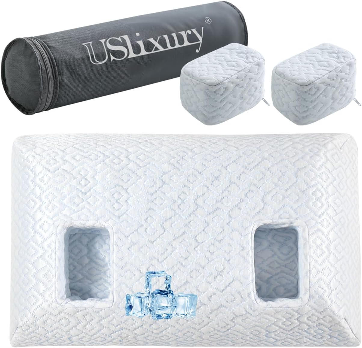 Amazon.com: USlixury Piercing Pillow - Ear Piercing Pillow with Foam ...