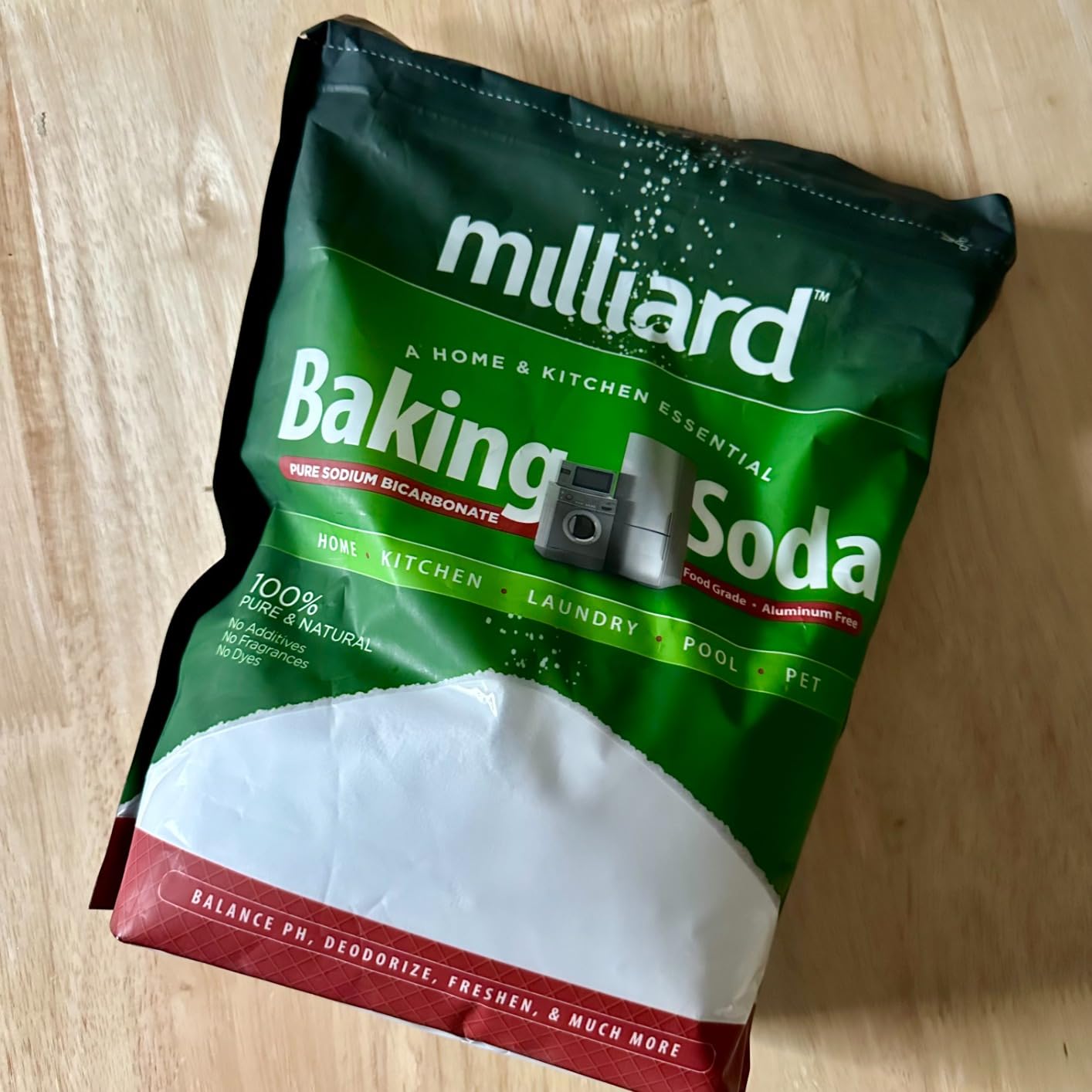 $9/mo - Finance Milliard Pure Baking Soda/Sodium Bicarbonate USP ...