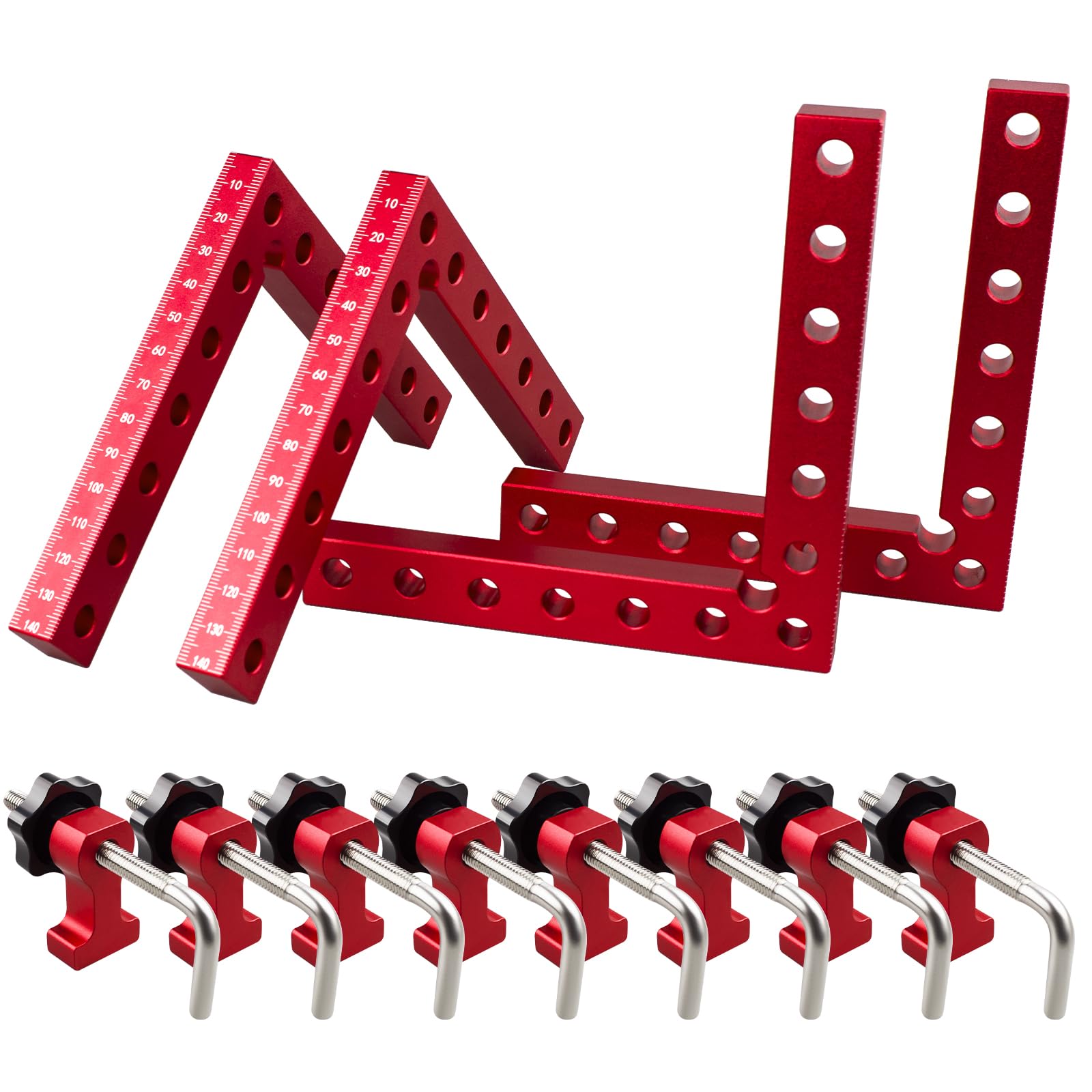 NOEAIKE Corner Clamps for Woodworking,4 Pack 90 Degree Clamps ...