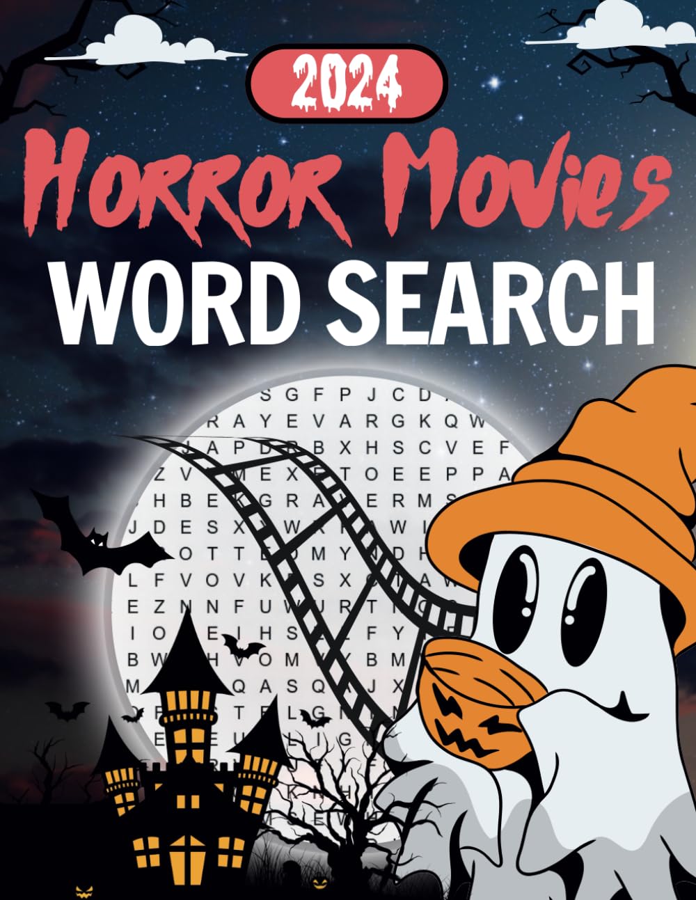 HORROR MOVIES WORD SEARCH: 90 Spooky Puzzles Featuring Famous Horror ...