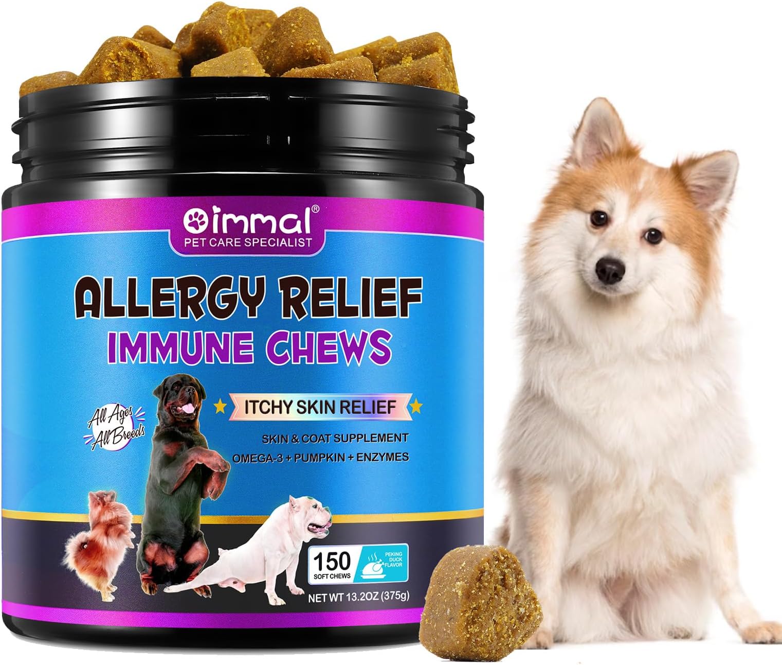 Vet's Best Immune Support Dog Supplement| Promotes Healthy Immune ...