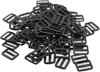 Amazon.com: Yashoyi 100PCS Plastic 3 Position Slide Buckle 1in Webbing ...