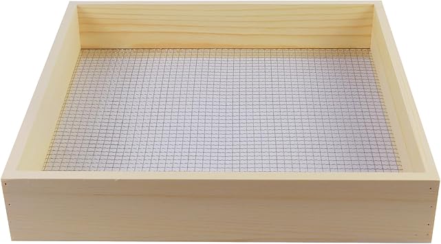 Amazon.com : ZFYOUNG Soil Sifter for Garden,Wooden sifter for gardening ...