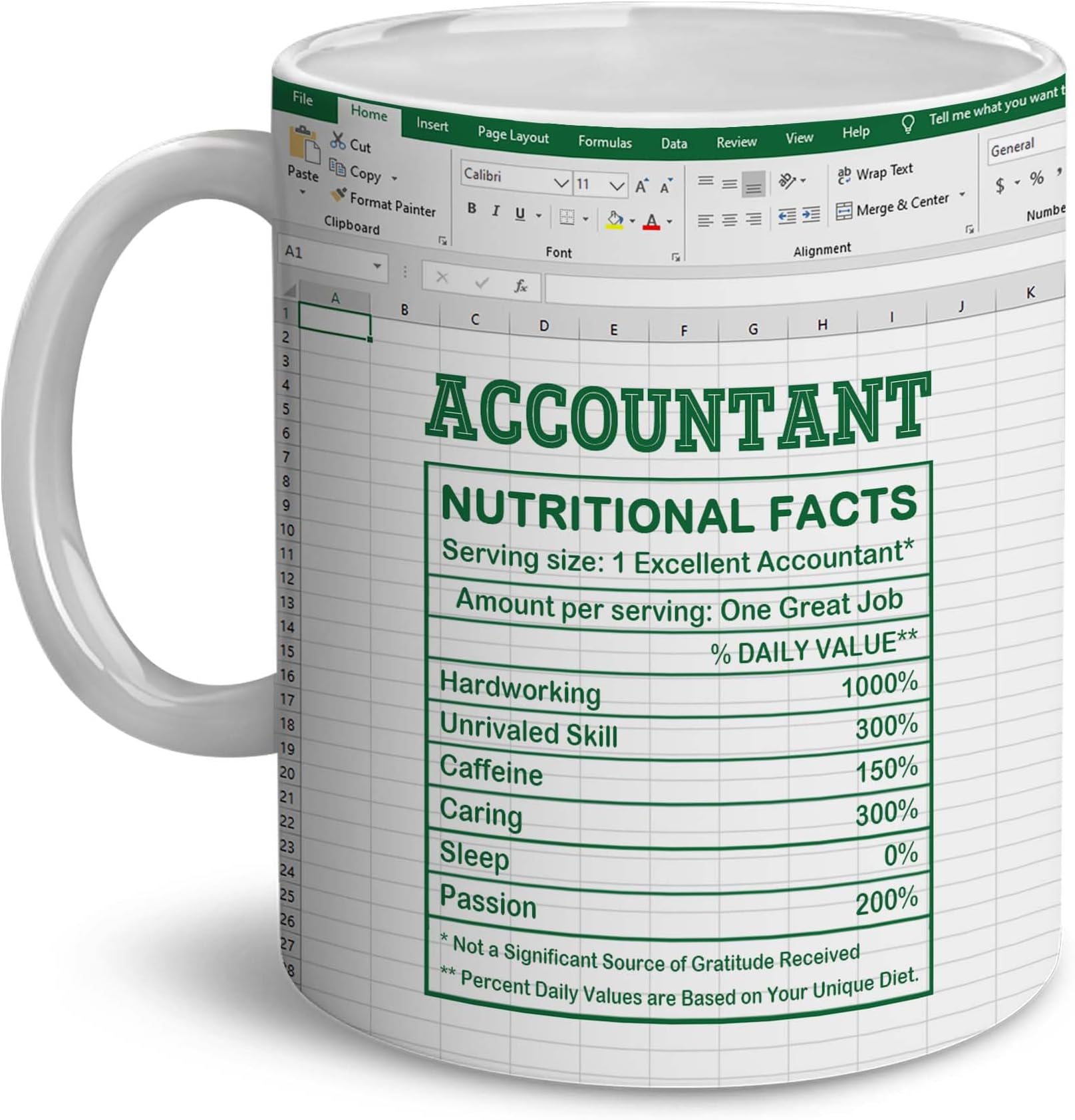 Amazon.com: Panvola I Keep Hearing Invoices Accountant Accounting ...