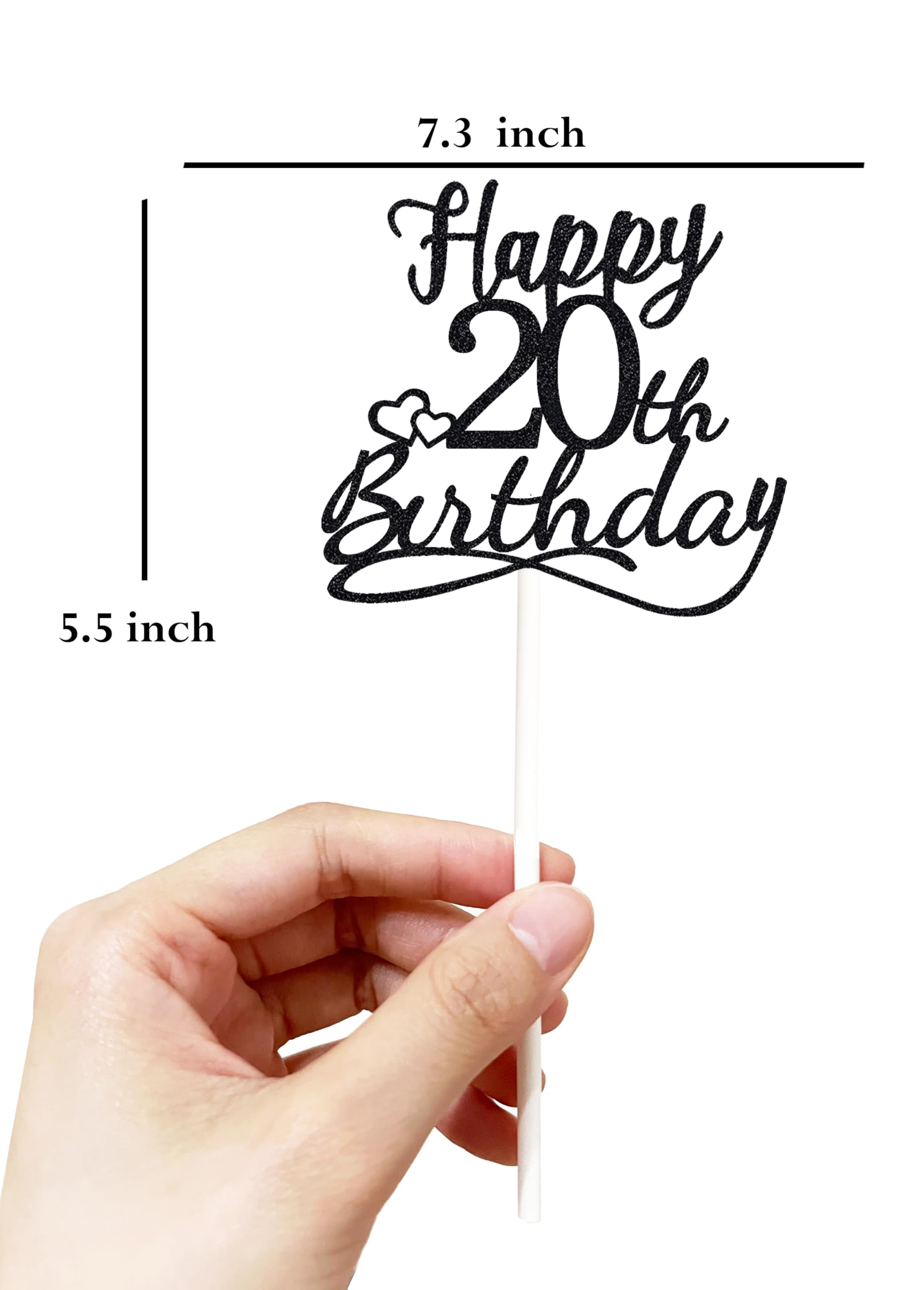 Snapklik.com : 20 Funny Birthday Cake Toppers, Twenty Cake Topper, 20 ...