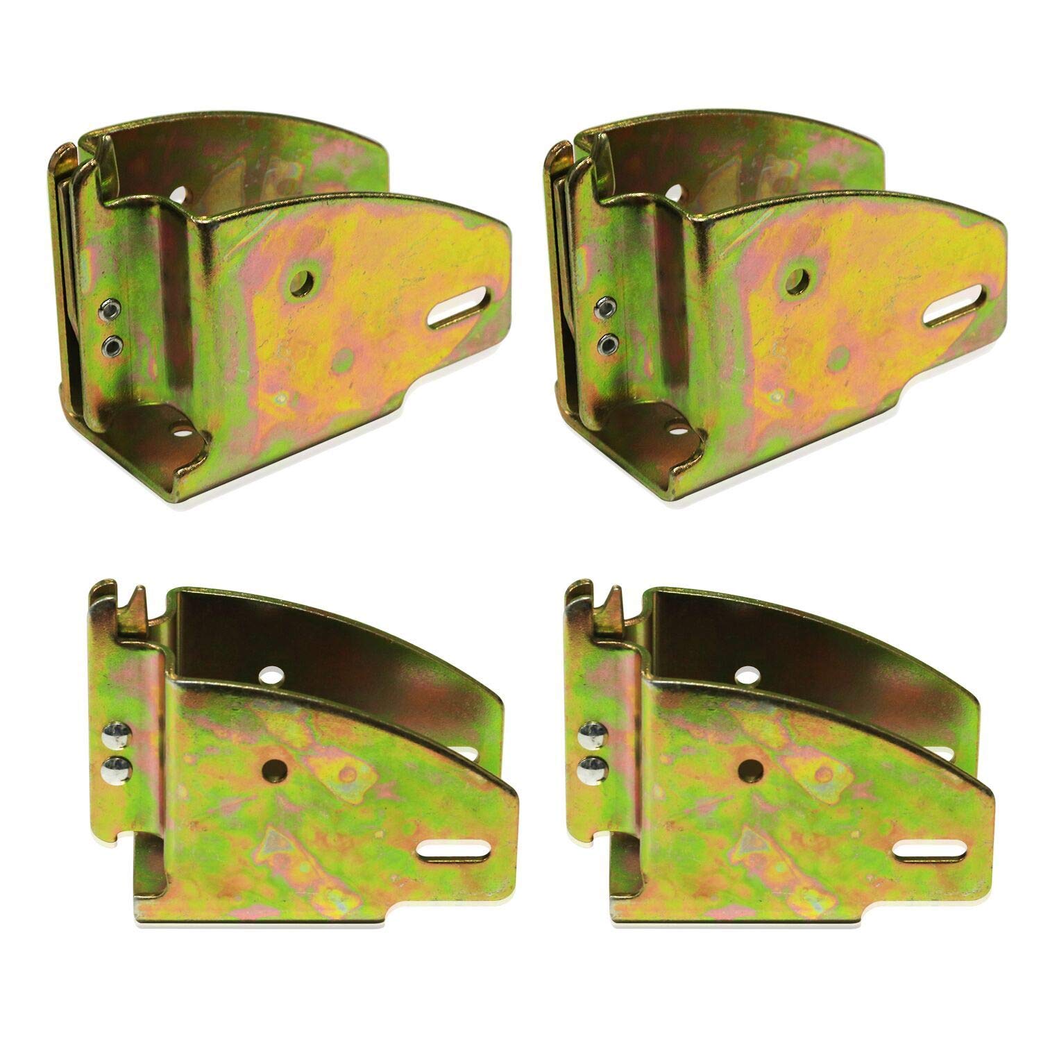 Buy MOEBULB Steel E-Track Wood Beam Brackets Socket Fittings 4-Pack E ...