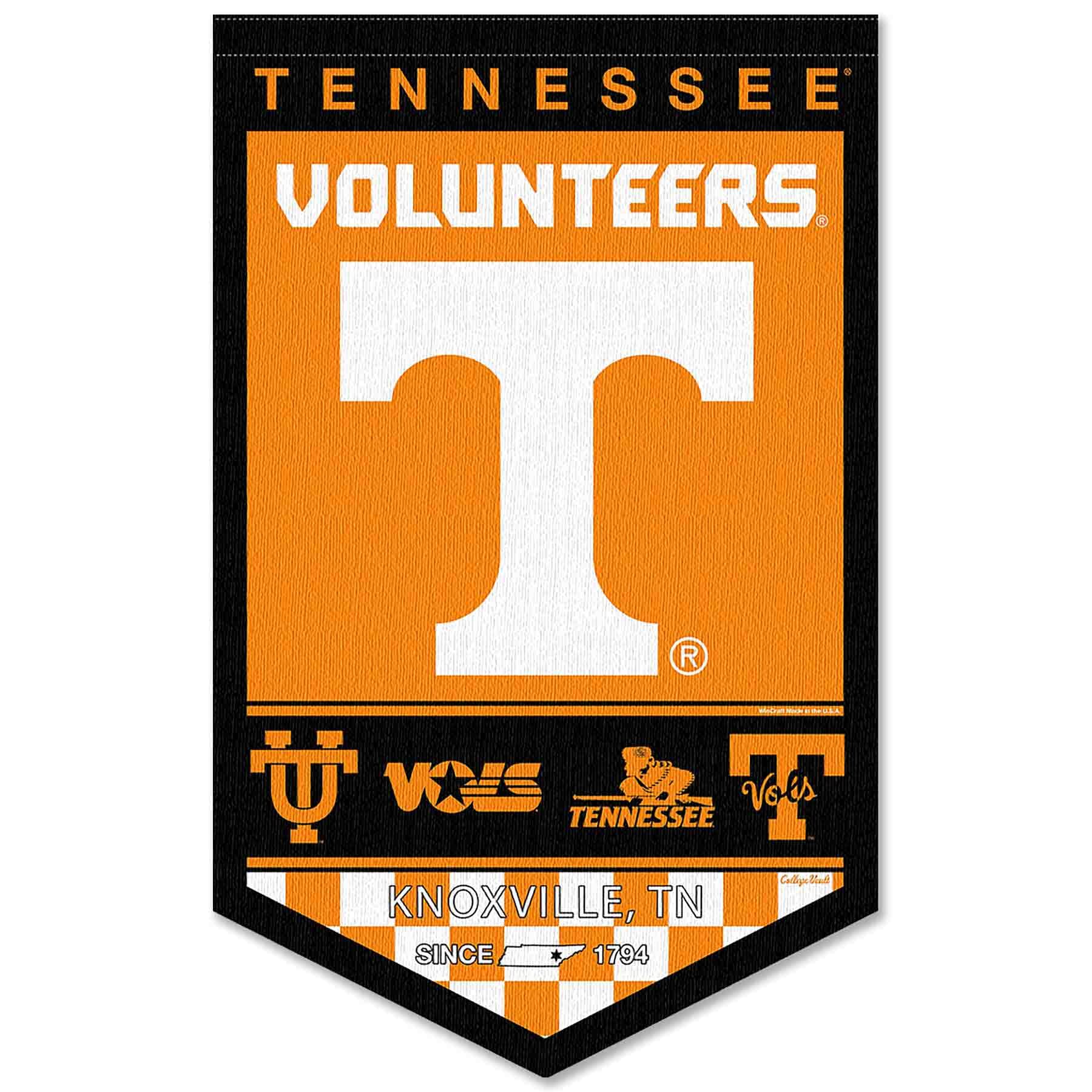 Amazon.com : College Flags & Banners Co. Tennessee Volunteers Heritage ...