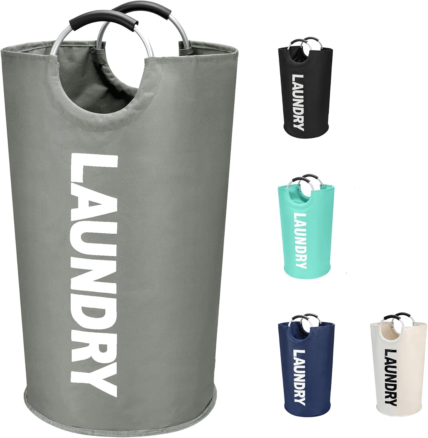 Cesto Ropa Sucia, Canasta de Ropa Plegable 82L, Cesta para Ropa ...