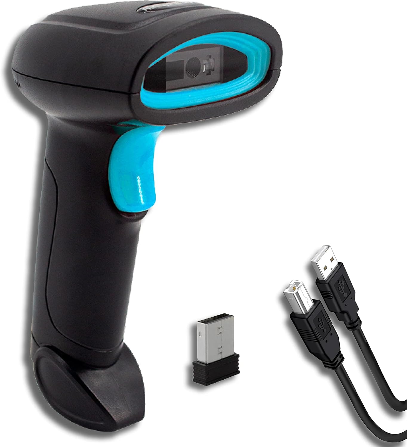 Amazon.com : MRBOSS Wireless Barcode Scanner QR Code Reader Cordless ...