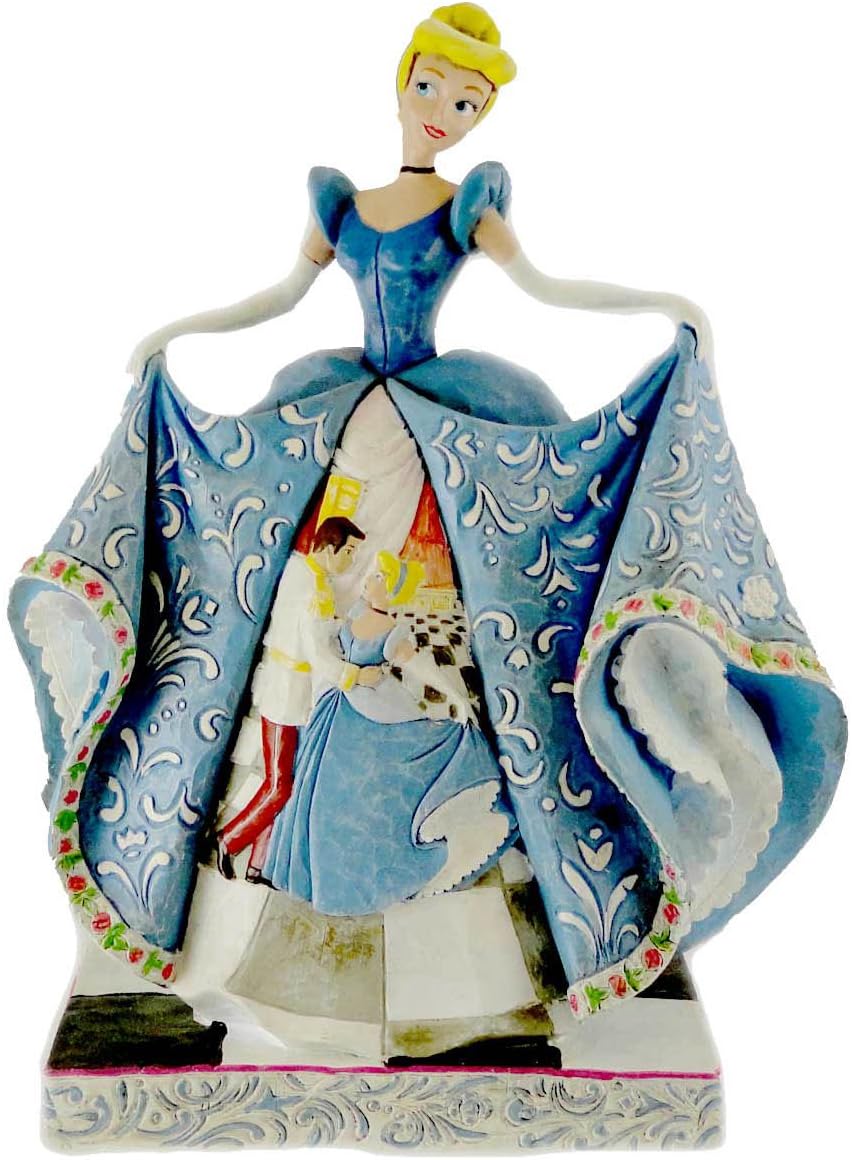 Amazon.com: Disney Traditions by Jim Shore Cinderella Figurine ...