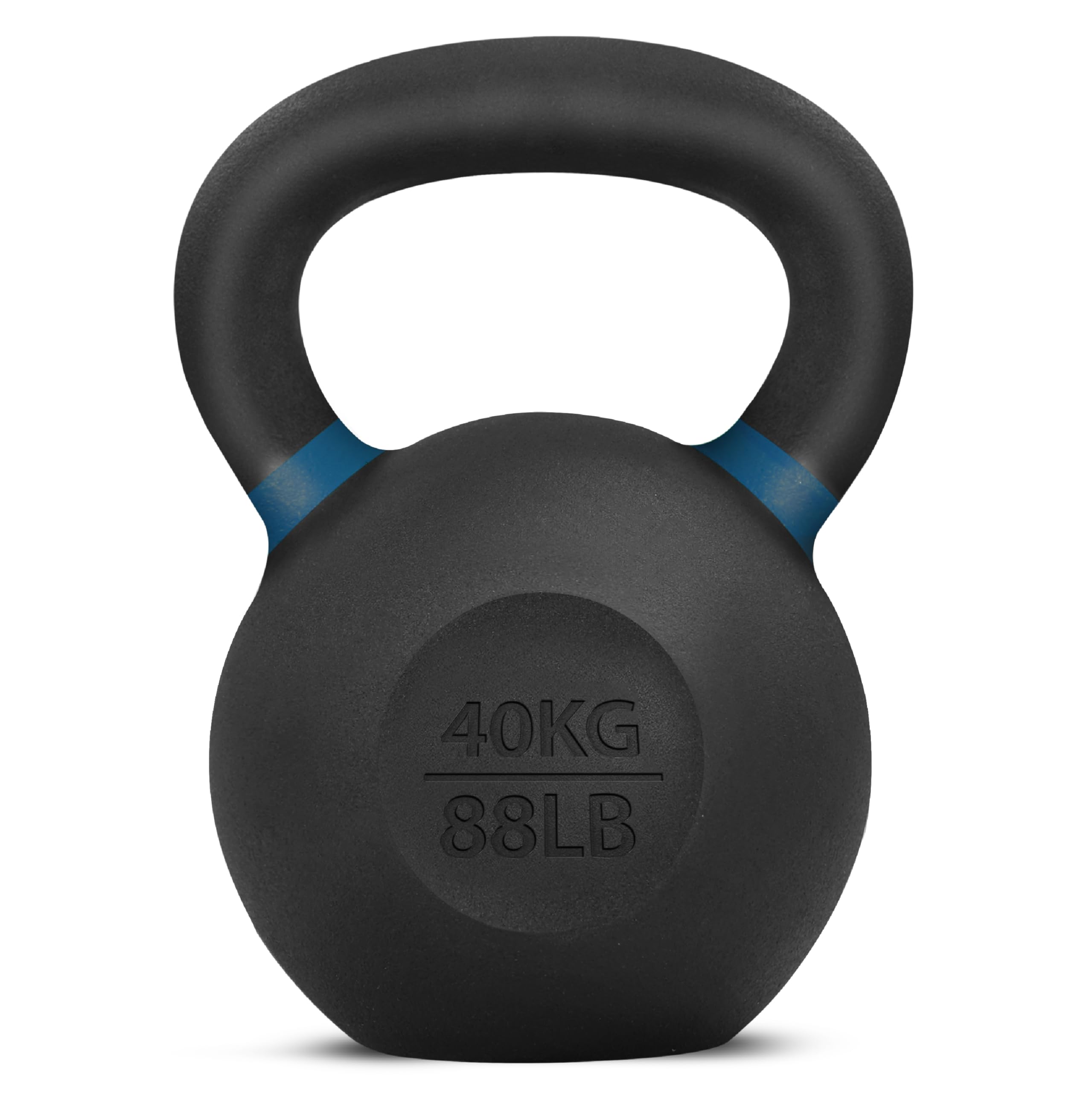 Snapklik.com : Yes4All Powder Coated Cast Iron Kettlebell Single Deep ...