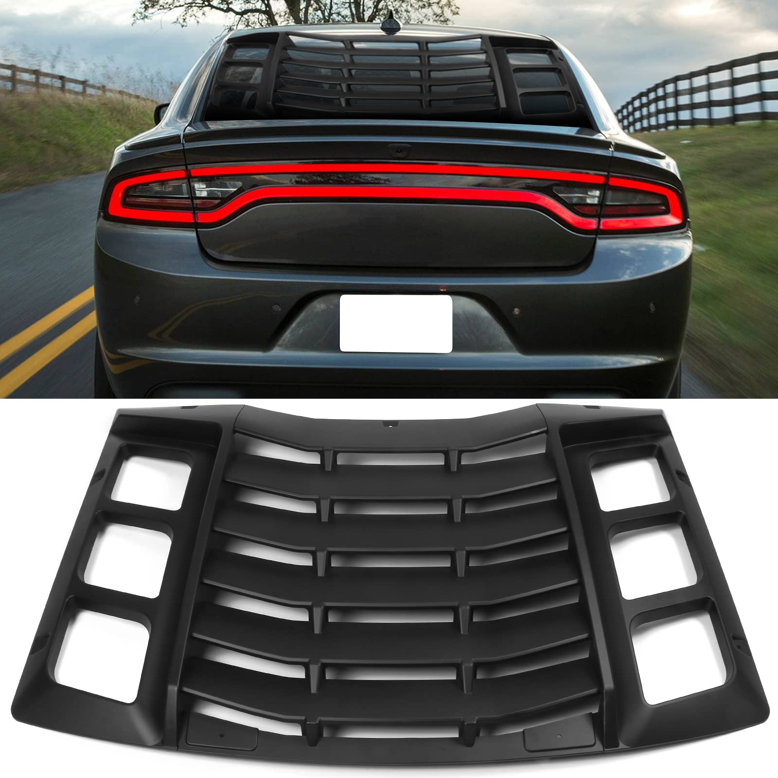 Amazon.com: FREEMOTOR802 Compatible with 2011-2023 Dodge Charger Rear ...