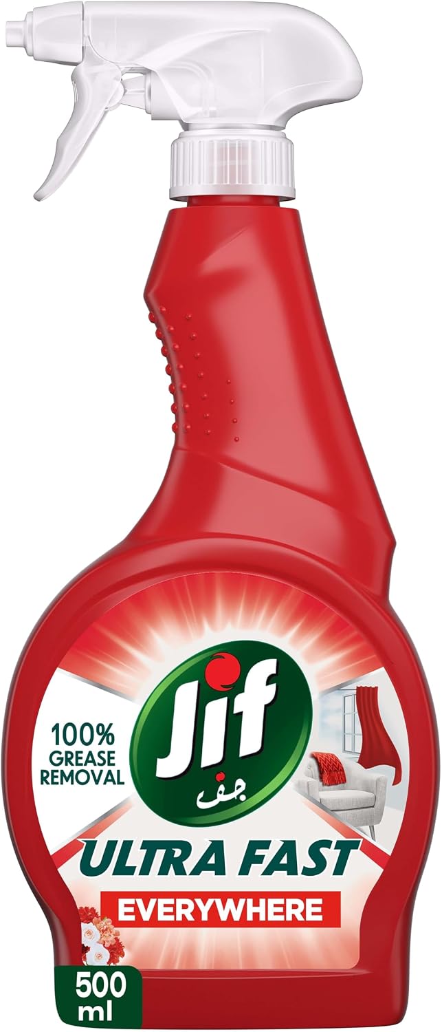 JIF Ultra Fast Cleaner Spray, Everywhere, 100% stain removal on fabrics ...