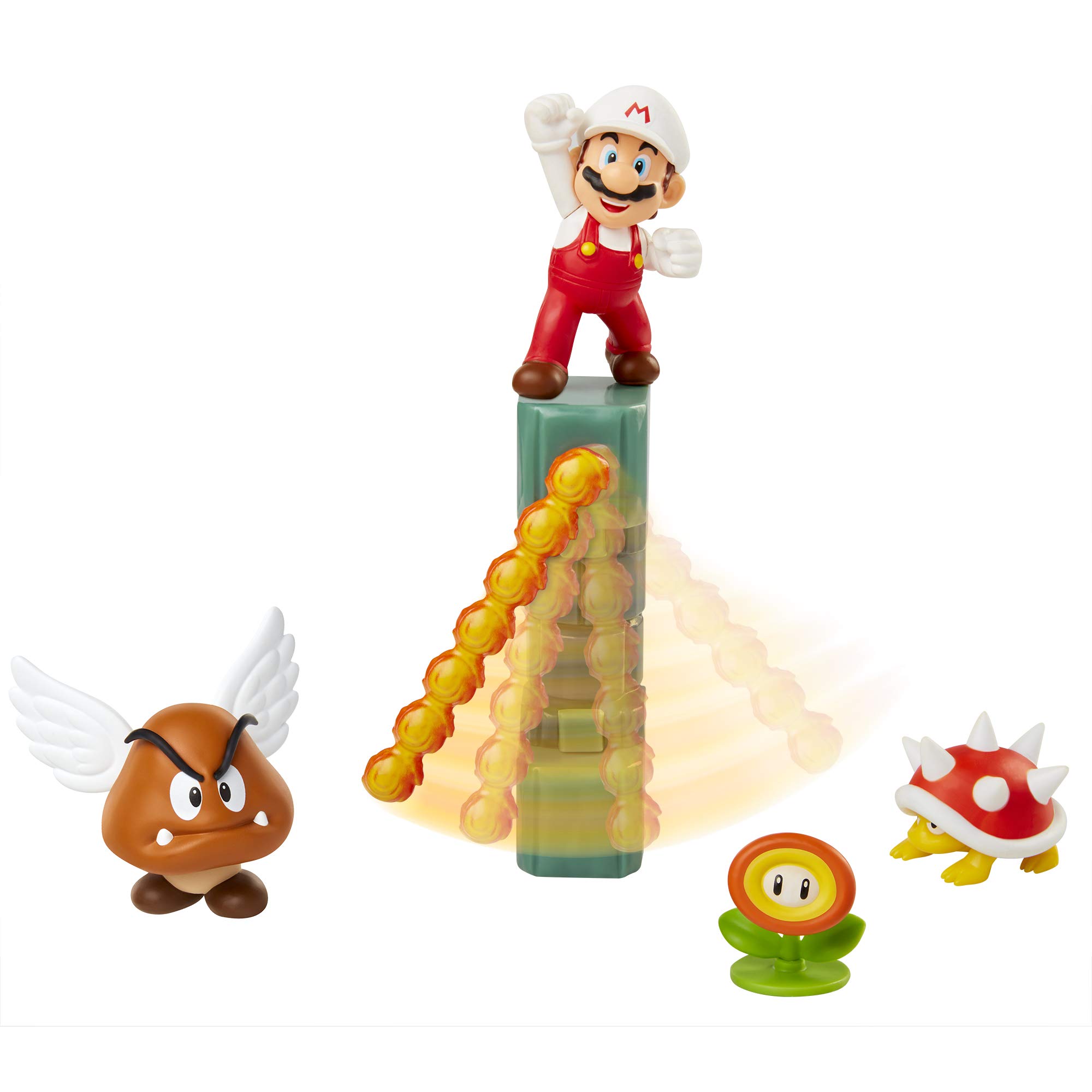 Buy Nintendo Nitendo Super 2.5" Figure Play, Includes: Fire Mario ...