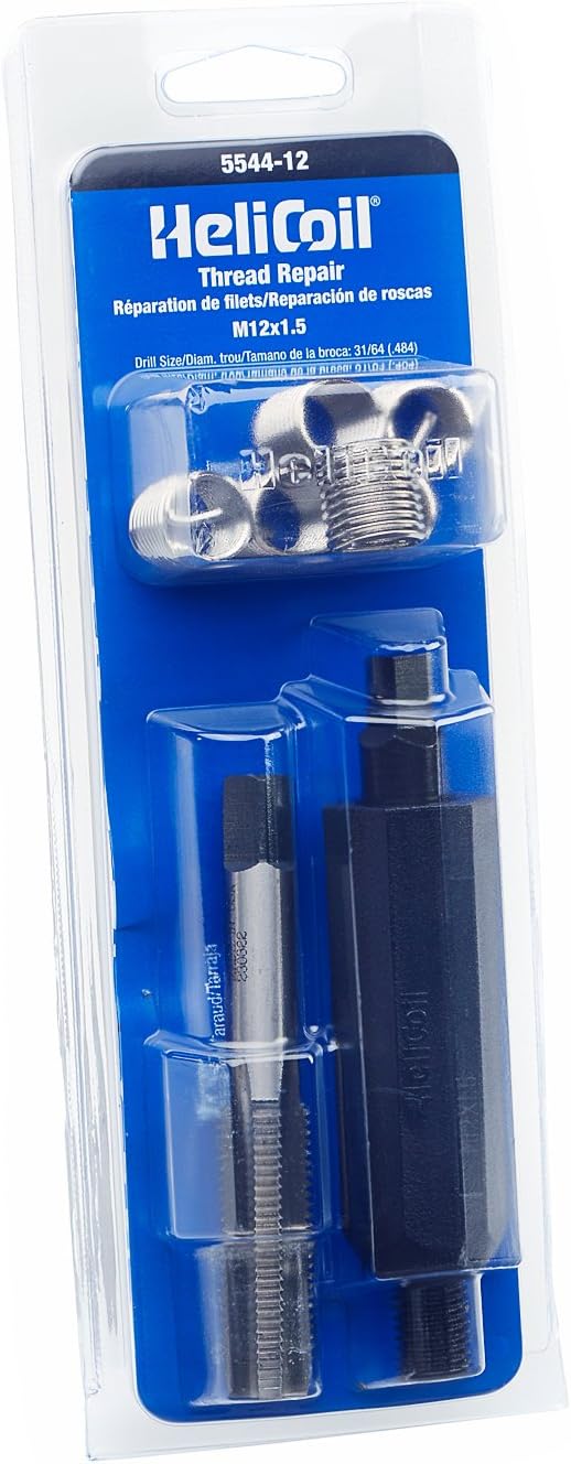 Helicoil 554412 M12 X 1.5 Metric Kit, Thread Repair Kits - Amazon Canada