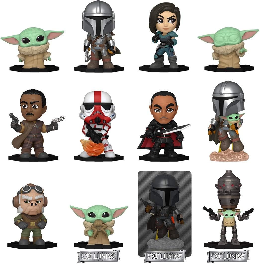 Amazon.com: FUNKO MYSTERY MINI: Star Wars - The Mandalorian Specialty ...