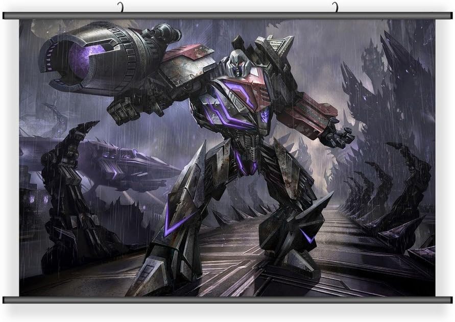 Amazon.com: Transformers Megatron in Action Hanging Wall Scoll Fabric ...
