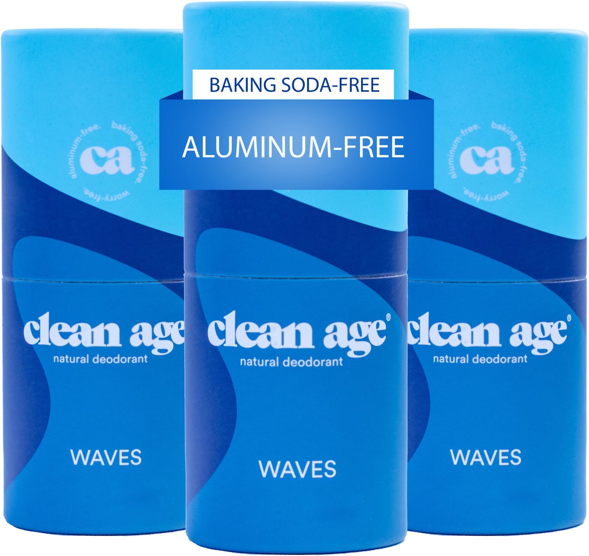 Amazon.com : Clean Age - Aluminum Free Deodorant for Kids & Teens - 2 ...