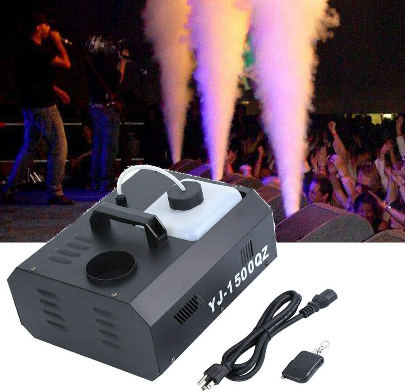 Amazon.com: Ridgeyard Vertical Smoker Stage 1500W Fog Machine Up Spray ...