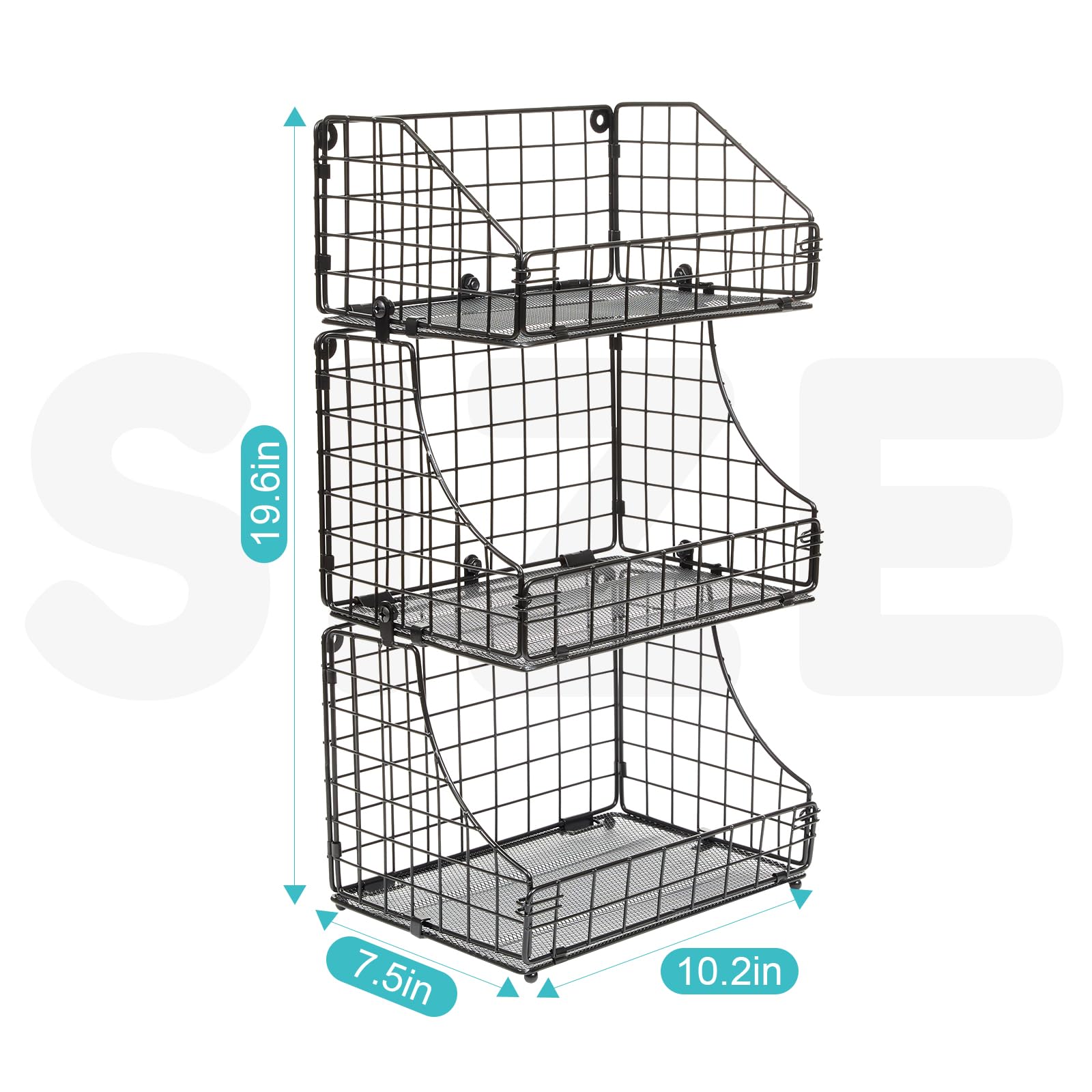 Snapklik.com : Stackable Tea Bag Organizer