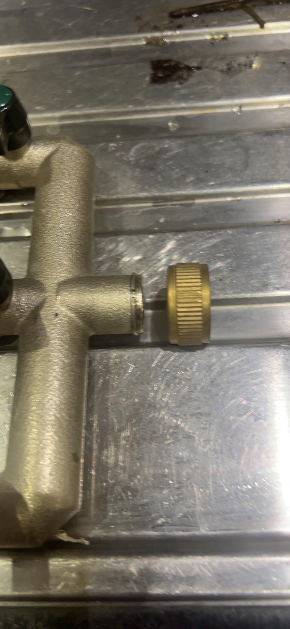 Cossteo 3/4 Inch 3 Way Brass Tap Splitter, Hose Tap Splitter Connection ...