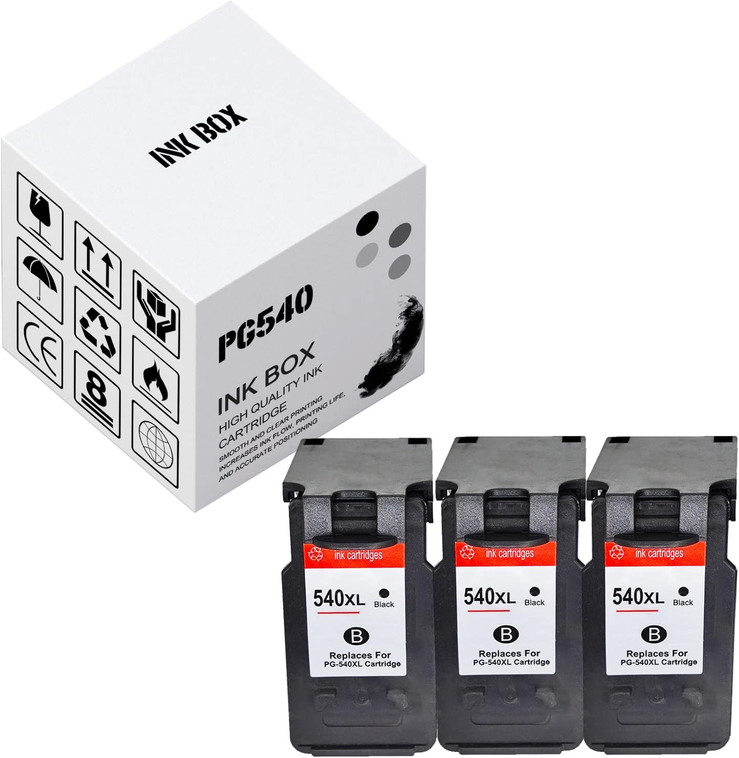 Amazon.com: 540XL Ink Cartridge Remanufactured Replaceable Ink for ...