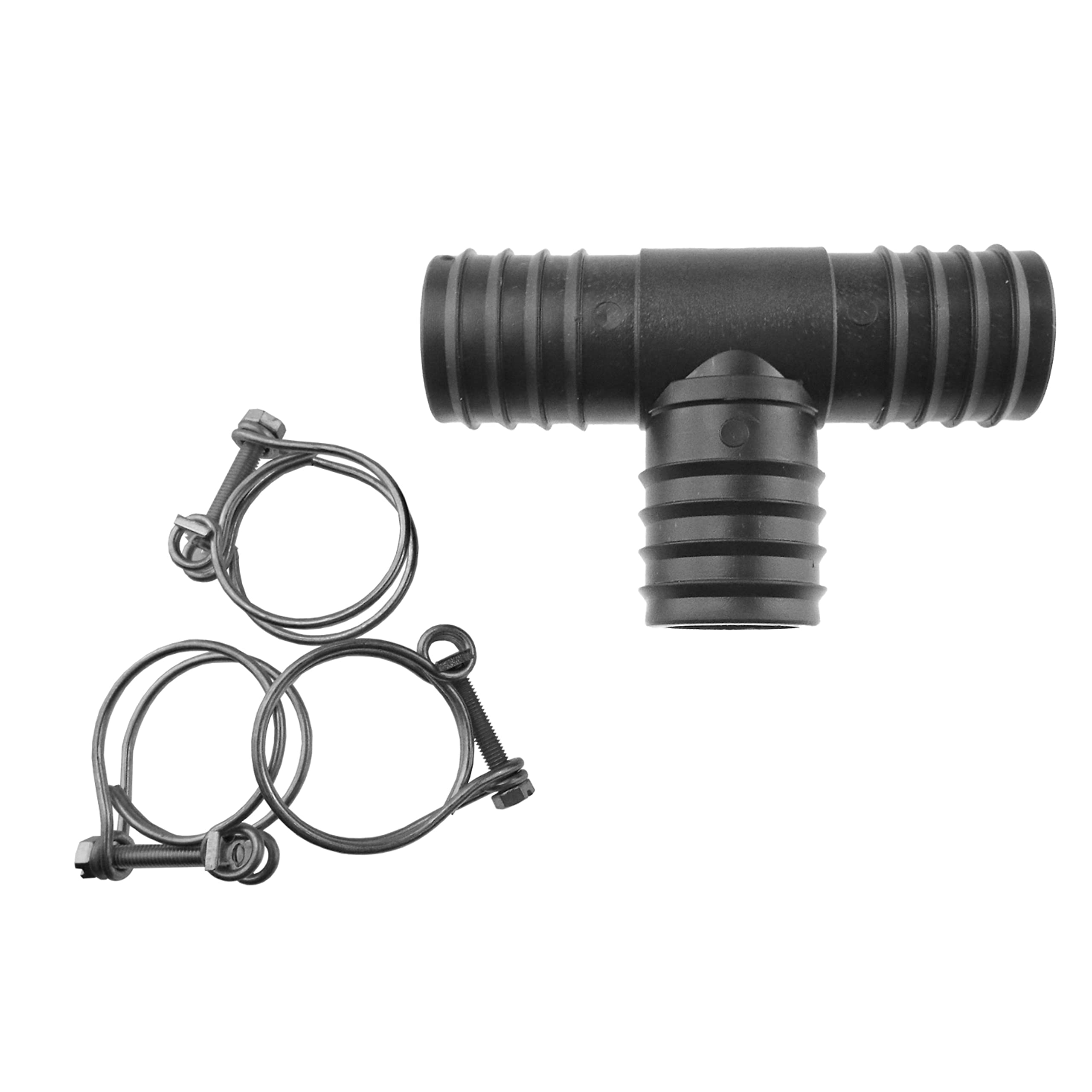 tee connectors/Adaptor Fittings for Corrugated Flexible Pond Pump ...