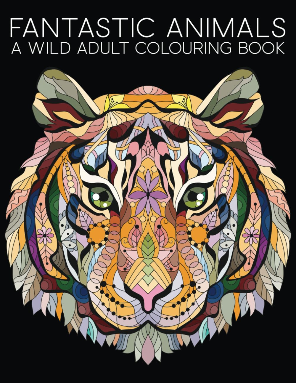 Wild Animals Coloring Book Color, Cut, And Fold: Wild Animals