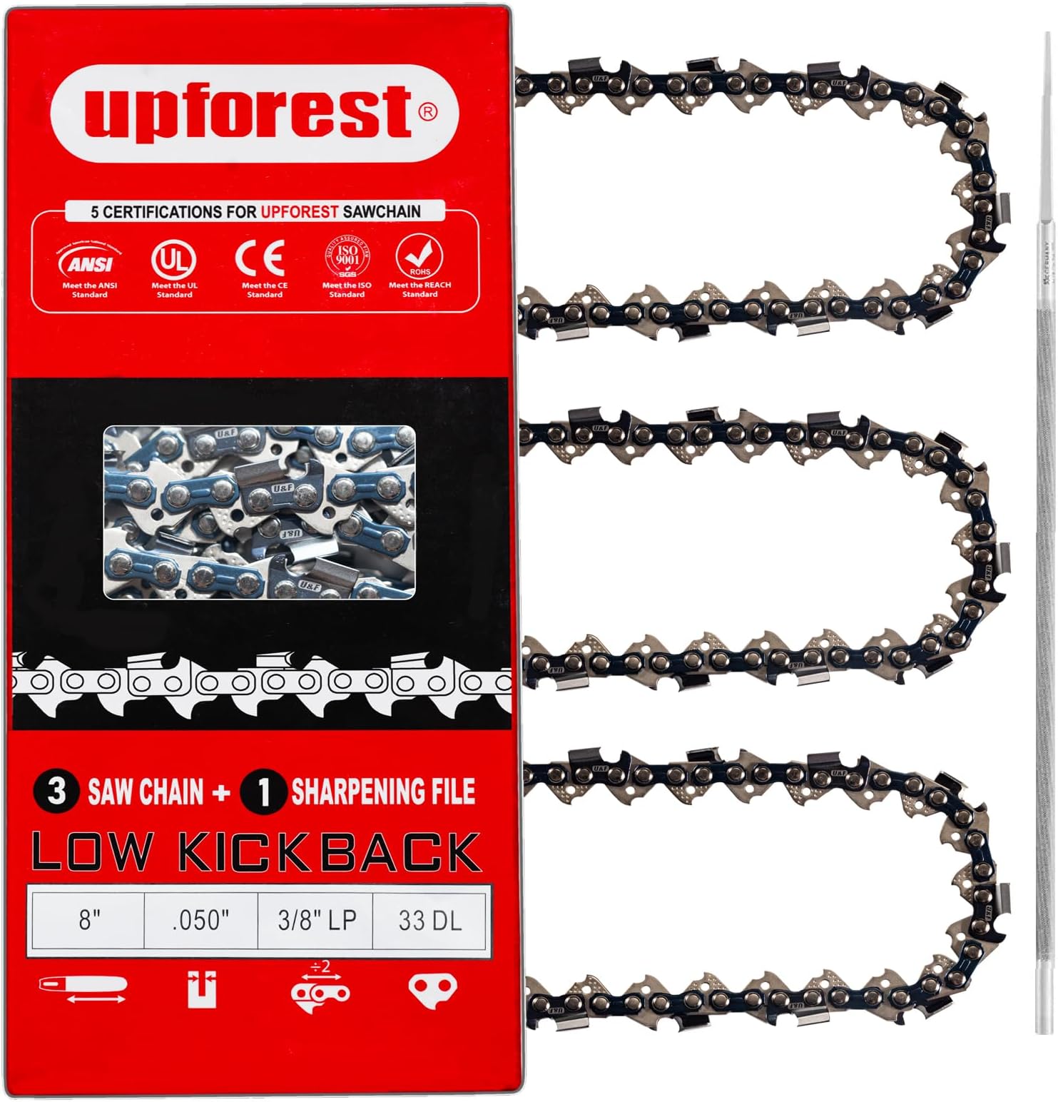 Amazon.com: 2-PACK Chainsaw Chain Blade For PORTLAND 68862, 62896 ...