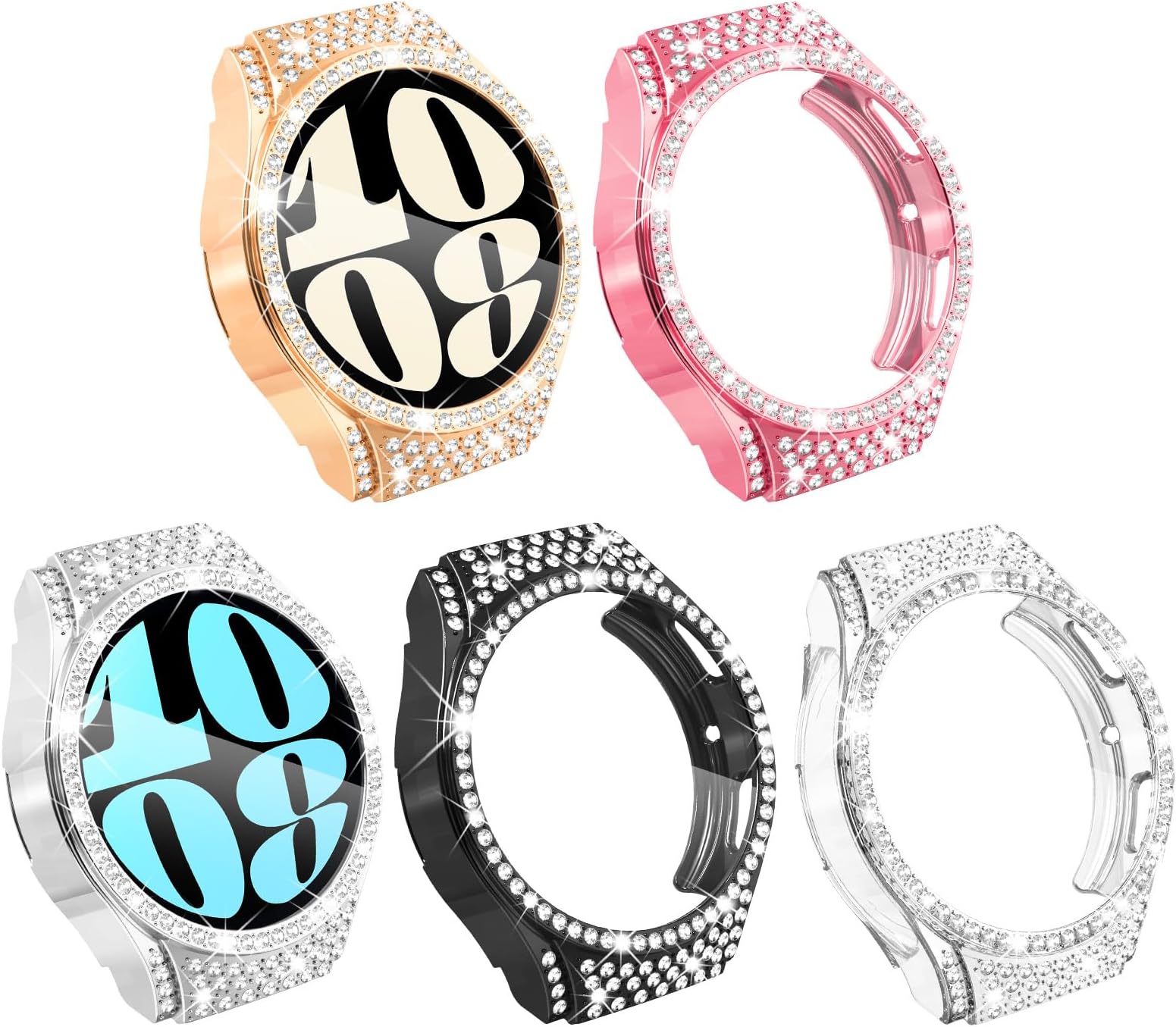 Amazon.com: Surace Soft TPU Case for Galaxy Watch 4 & Galaxy Watch 5 ...