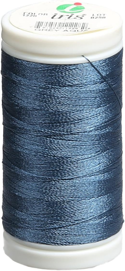 Iris Threads Iris Hilo de bordado a máquina de poliéster, 600 yardas ...